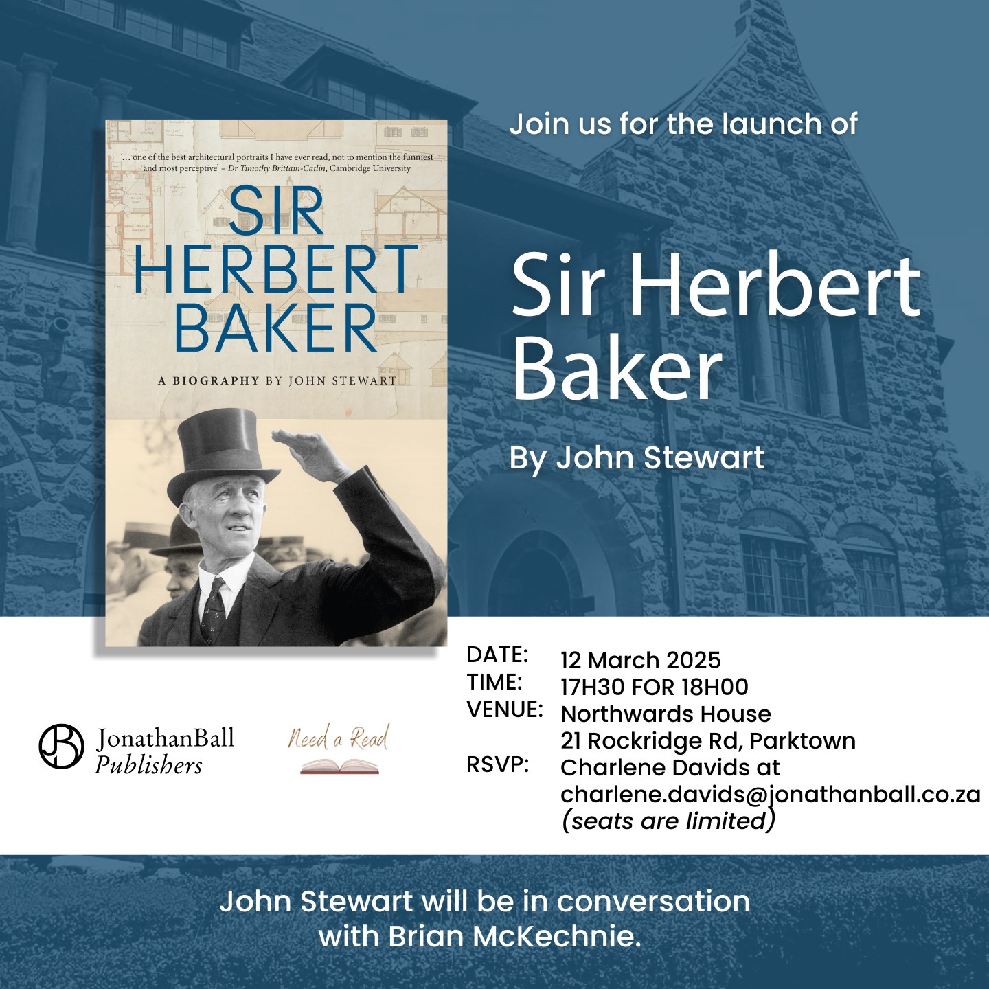 Sir Herbert Baker Book Launch.jpg | The Heritage Portal